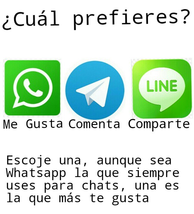 Yo prefiero Telegram - Meme by pipeschmidt01 :) Memedroid