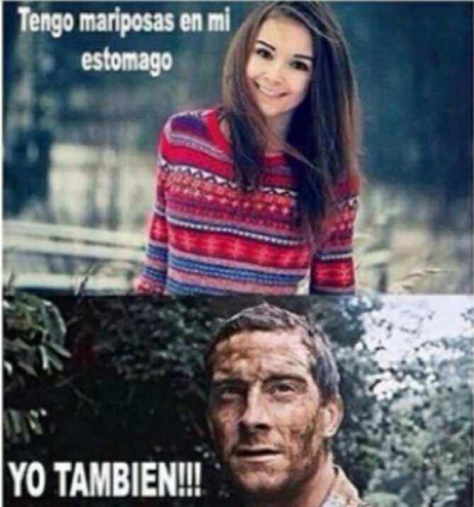 Mariposas - Meme subido por Ander11 :) Memedroid