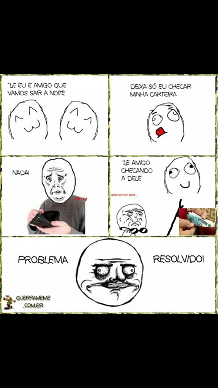 Problema resolvido - Meme by Galdeano :) Memedroid