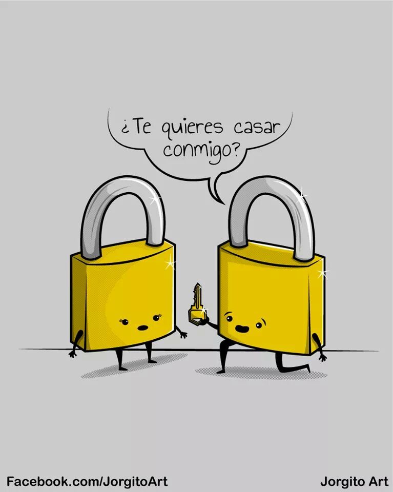 candados casados - Meme subido por omararanda450 :) Memedroid