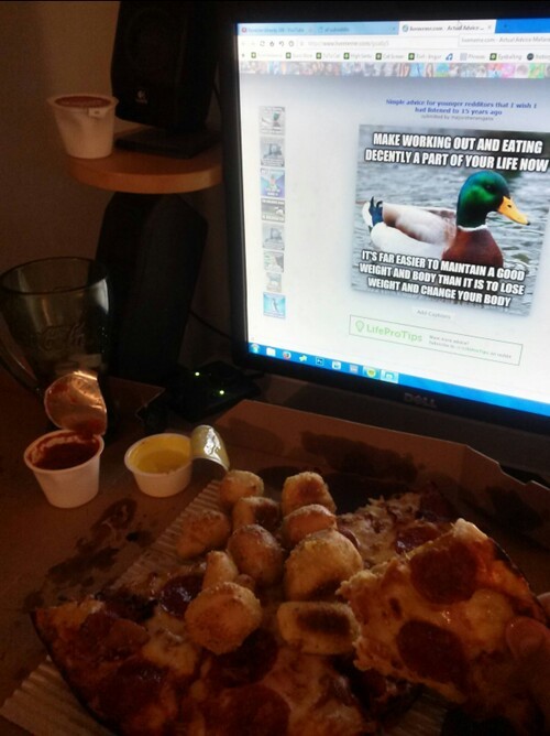 Pssh who needs healthy eating? - Meme by Wobufet :) Memedroid