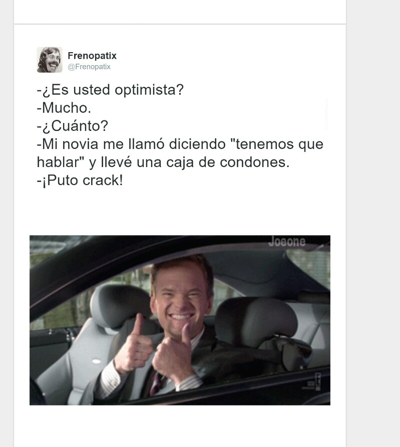 Y el premio para el optimista del año va para - Meme subido por ...