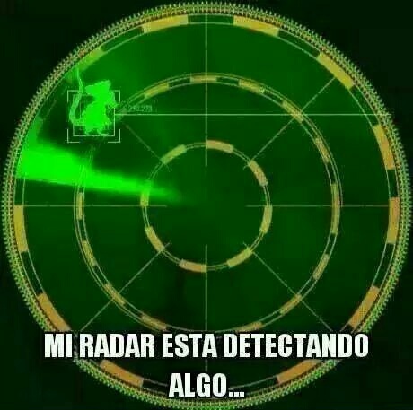 Mi radar detectó una rata - Meme subido por Diego.lagos.lopez :) Memedroid