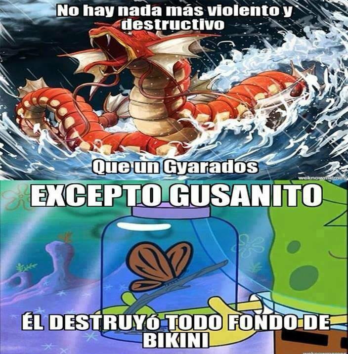 Ese gusanito si daba miedo - Meme subido por rusky9 :) Memedroid