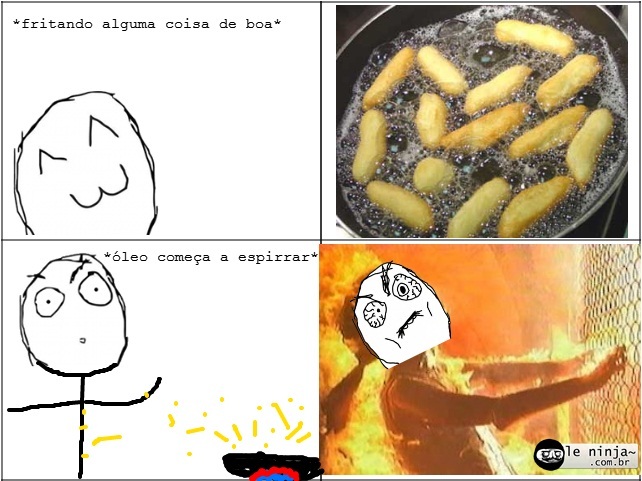 o título foi fritar um bolinho de arroz - Meme by vtncvoces :) Memedroid