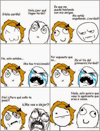 A veces son agobiantes - Meme subido por Troll face XD :) Memedroid