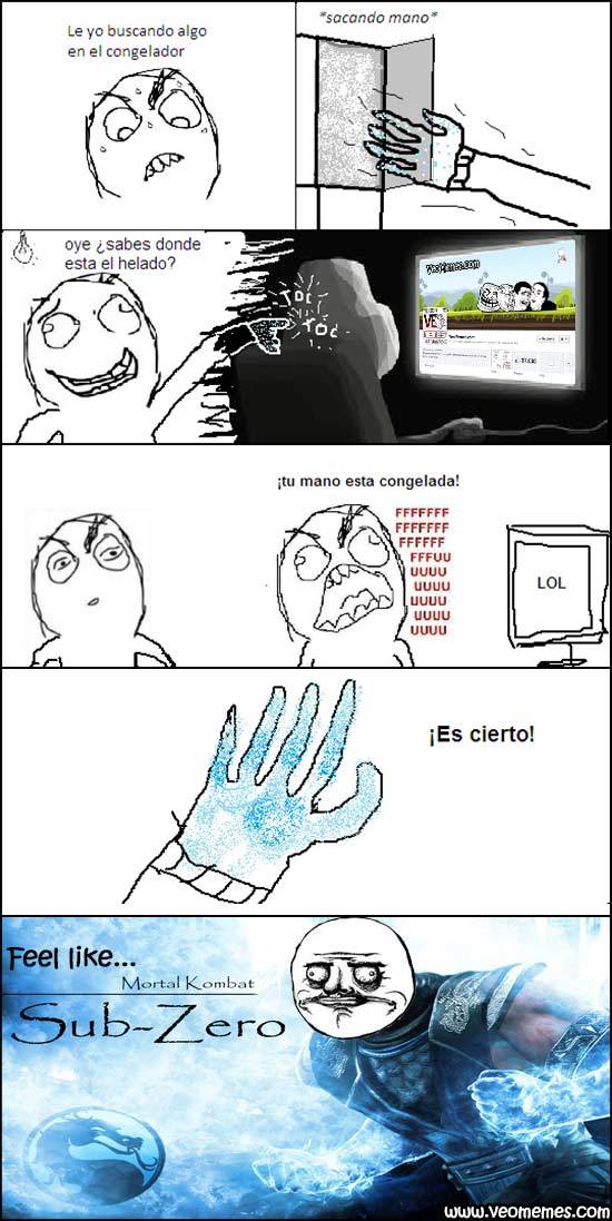 Sub Zero c: - Meme subido por Lavender2Blue :) Memedroid