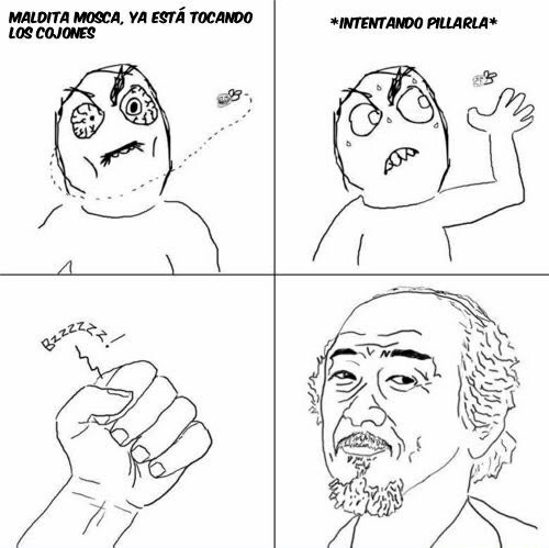 miyagi - Meme subido por andresfmorales16 :) Memedroid