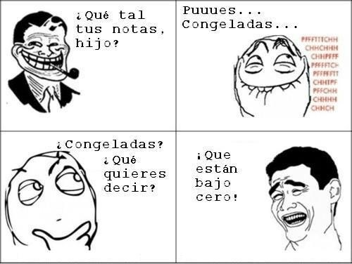 congeladas - Meme subido por fernandoariaslomeli :) Memedroid