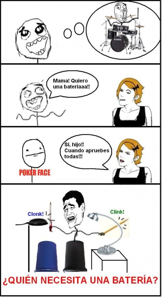 Bateria? Pfff.. - Meme by Pr0sEr :) Memedroid