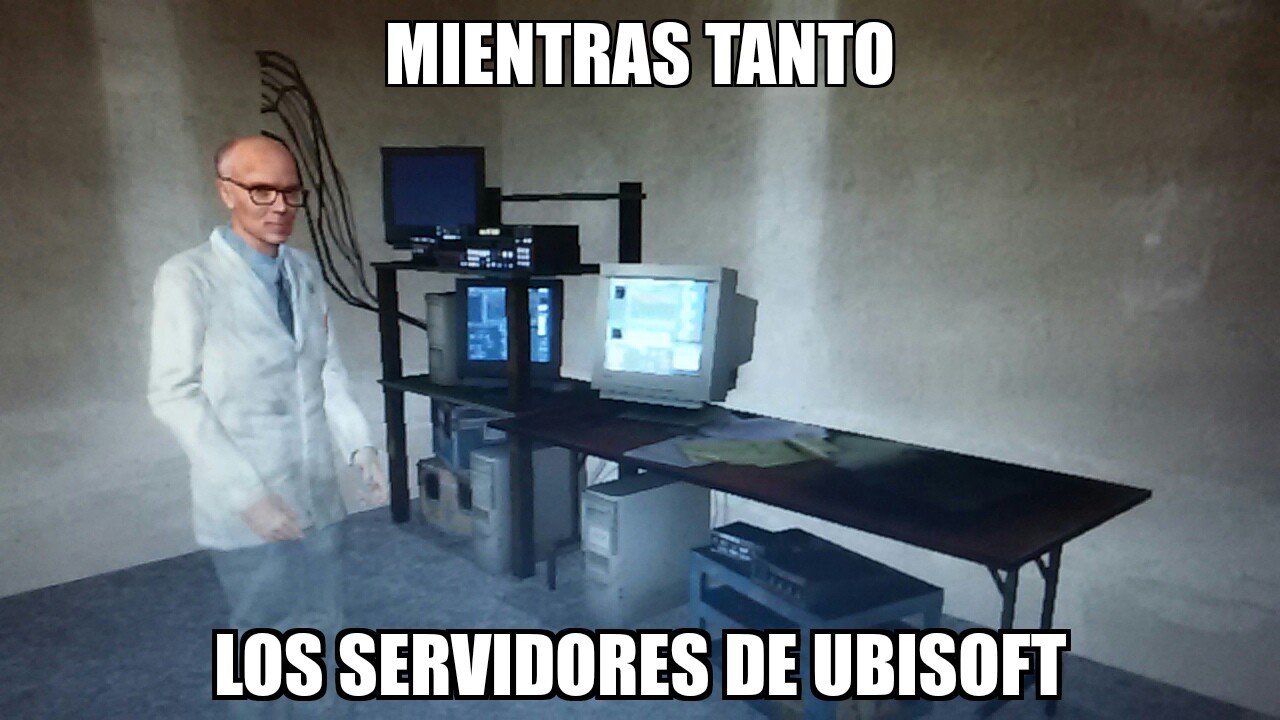 Servers de ubisoft - Meme subido por Elfranco2118 :) Memedroid