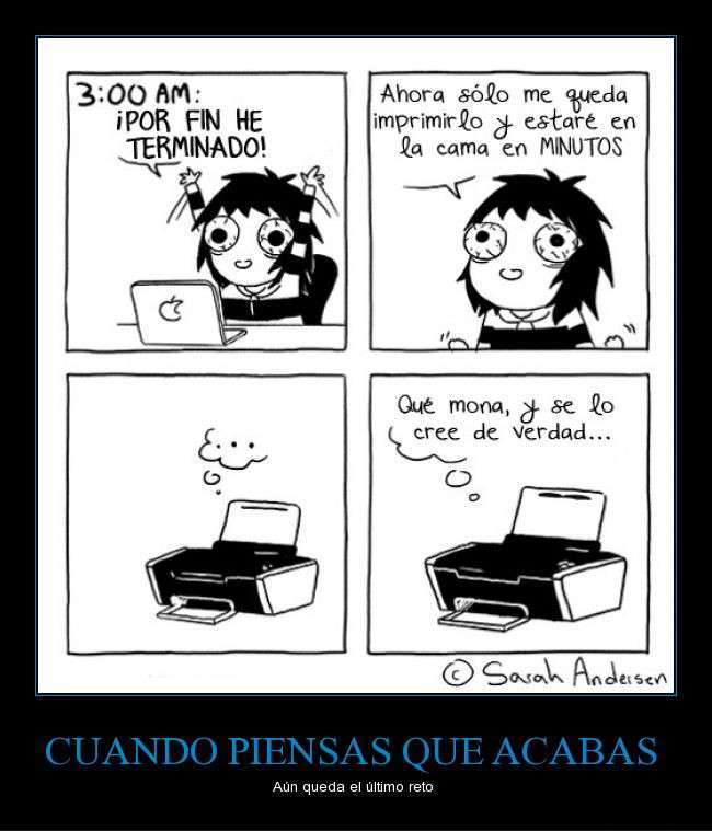 Cuando piensas que acabas... - Meme subido por soydolphin :) Memedroid