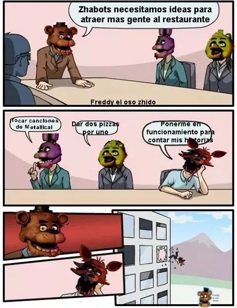 Foxy :( - Meme subido por arturoking2014 :) Memedroid