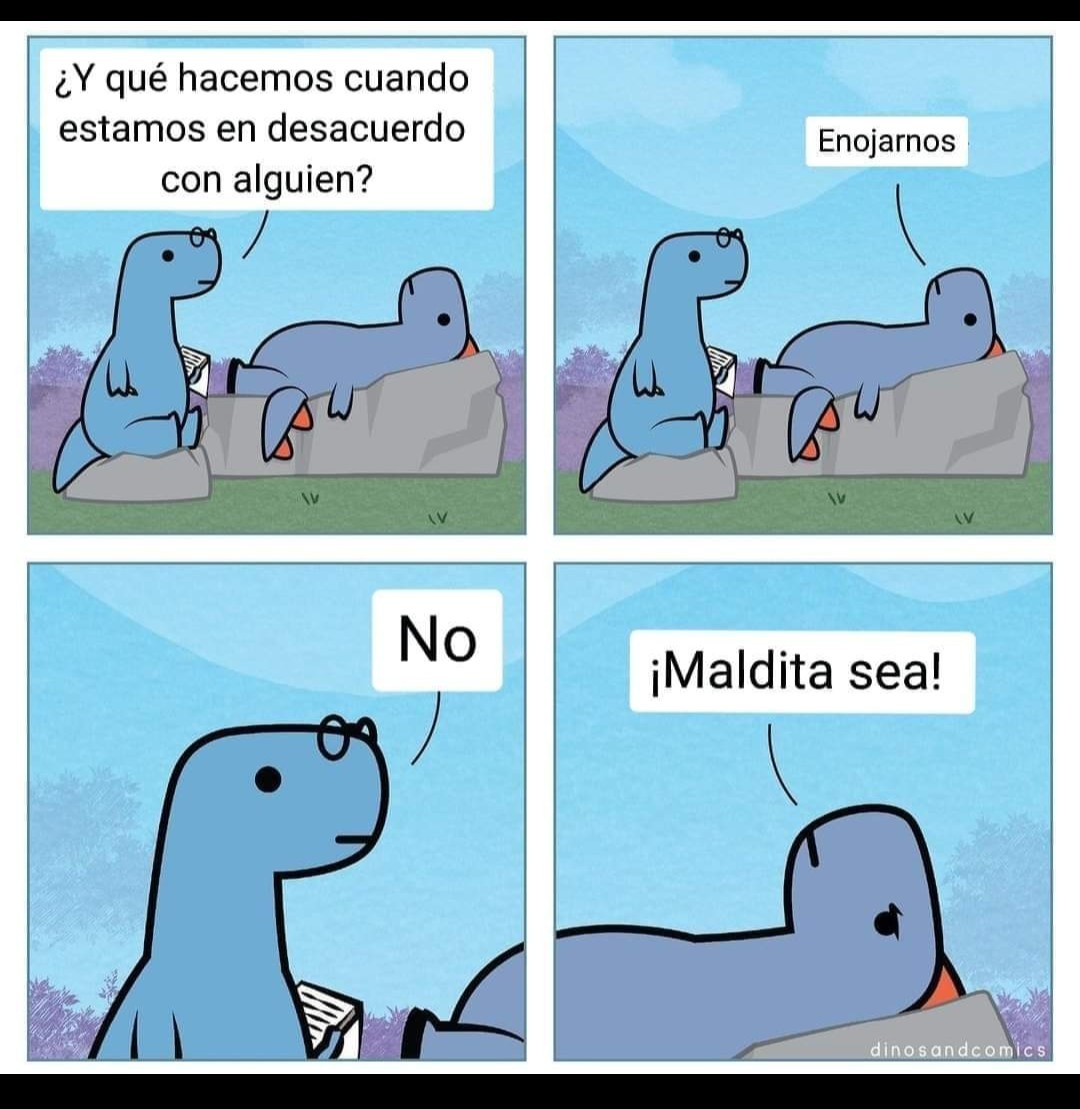 Dinos azules - Meme subido por wolschaldo :) Memedroid