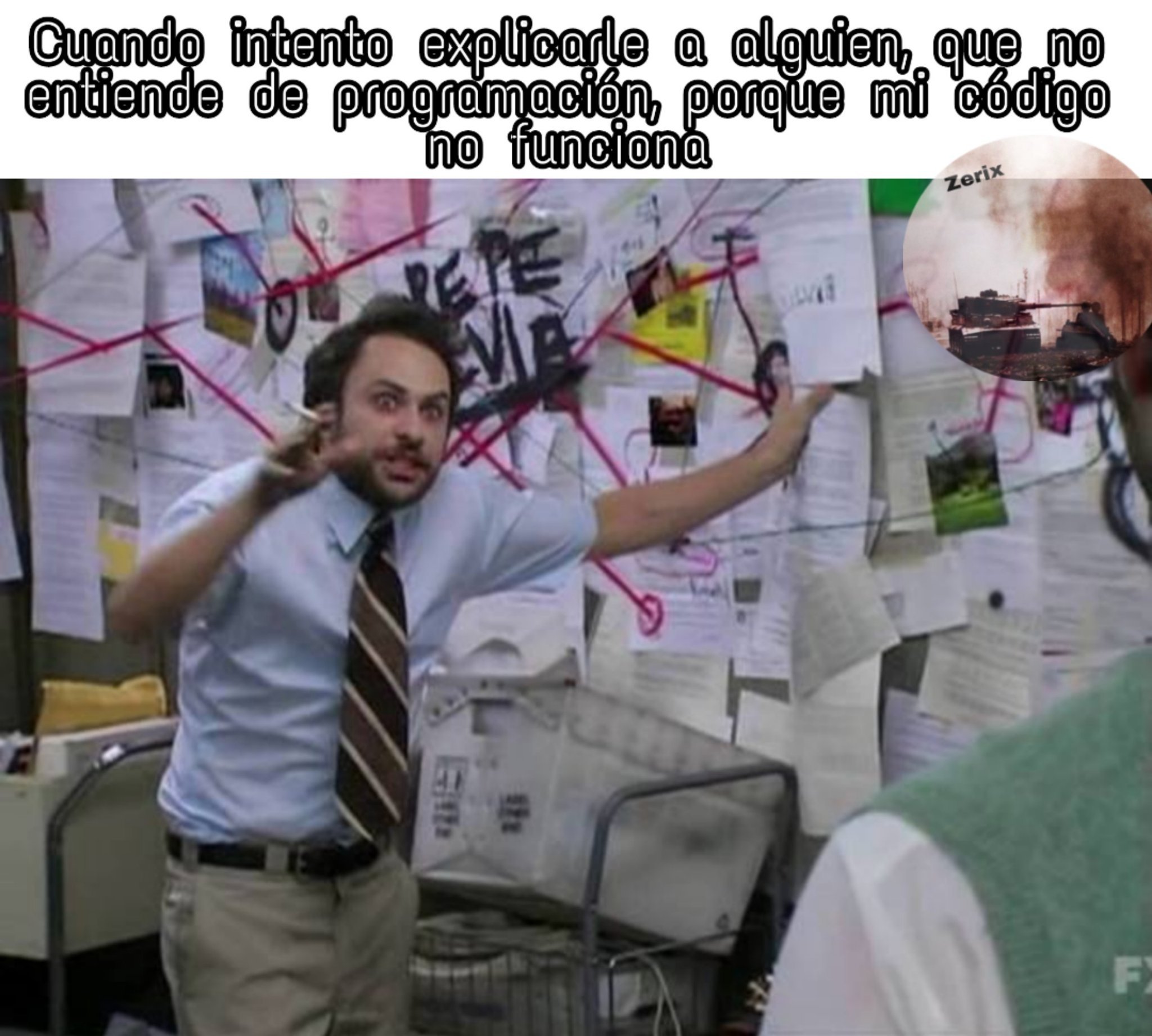 y eso es una variable. ¿Fácil, no? - Meme subido por Zerix :) Memedroid