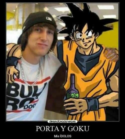 porta y Goku :) - Meme subido por Seal_DL :) Memedroid