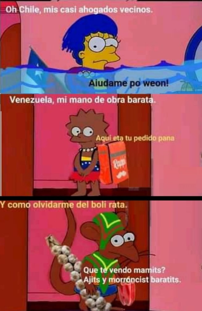 Dosis de racismo. Falta denigrar a los mexicanos, argentinos y demás ...