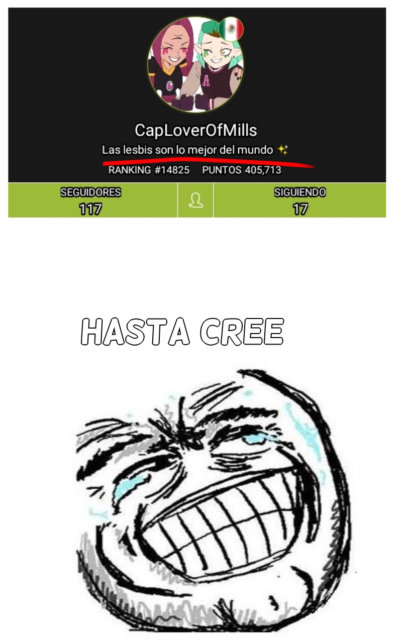 Hasta cree - Meme subido por NapTroll :) Memedroid