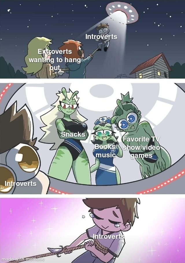 The best Introvert memes :) Memedroid