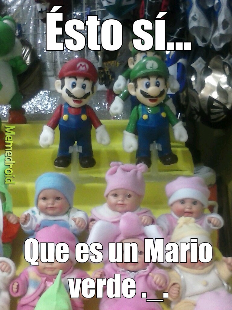 Mario Verde - Meme by ani.cg00 :) Memedroid