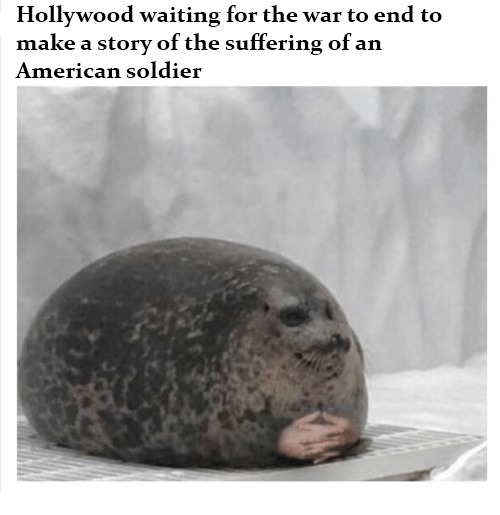 Hollywood waiting for the war to end to make a story of the suffering ...