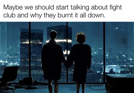 Fight Club Birthday Memes