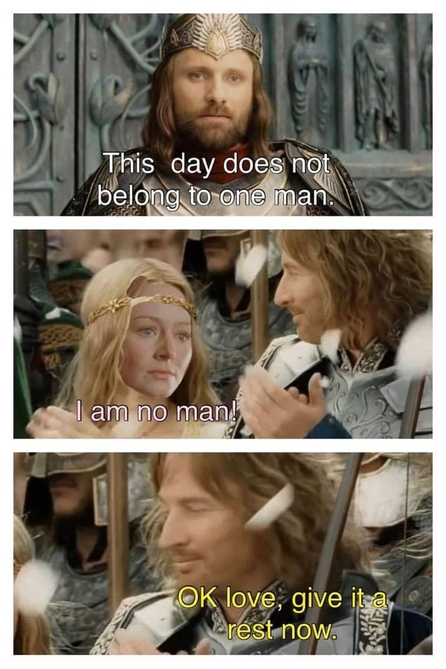The best Eowyn memes :) Memedroid