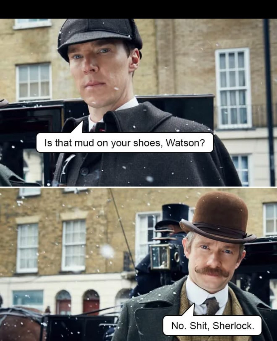 Sherlock Holmes Robert Downey Jr Meme No Sht Sherlock Rdj Memes And S