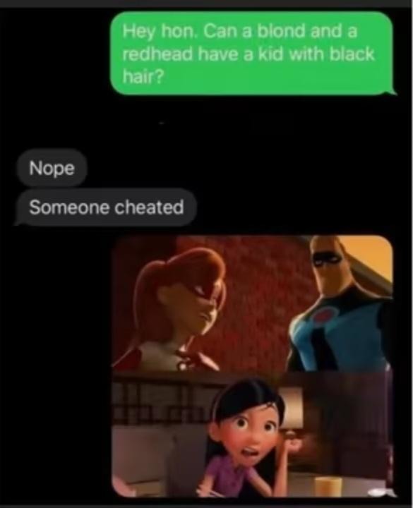 Does elastic girl when giving birth just open up her birth canal and ...