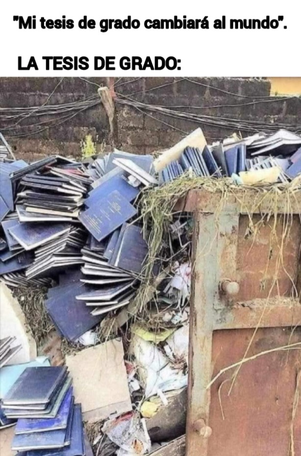 Top memes de Tesis en español :) Memedroid