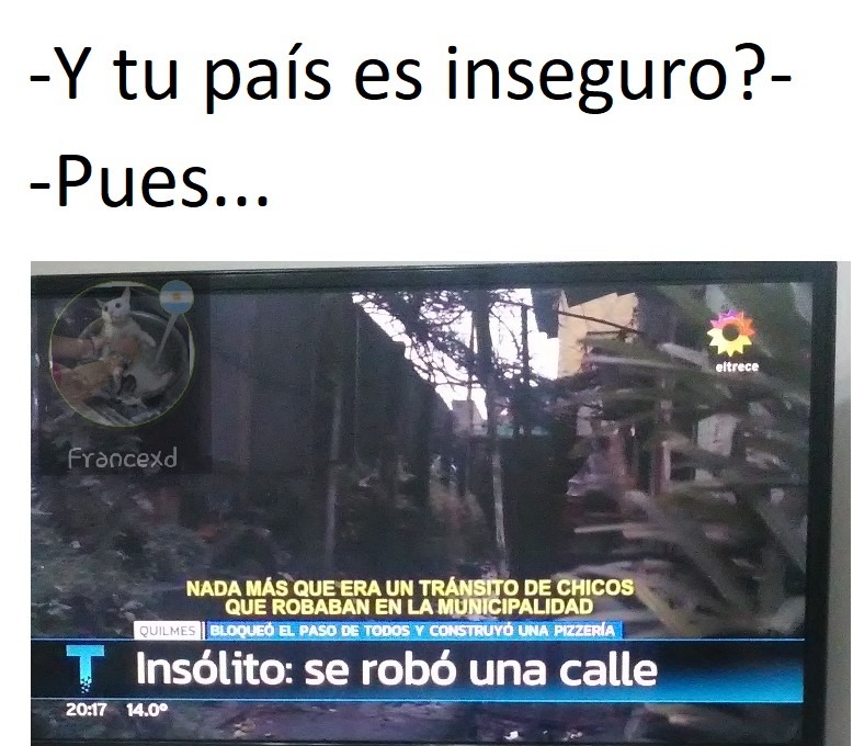 Me robaron el calzón - Meme subido por Francexd :) Memedroid