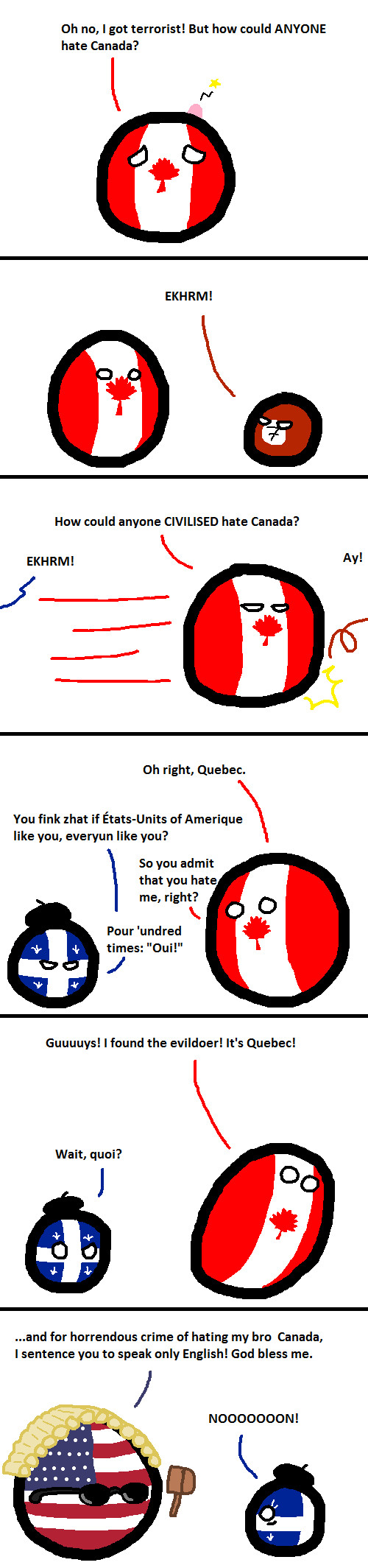 Quebec - Meme subido por Indonesiaball :) Memedroid
