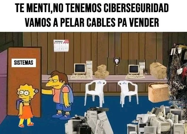 Top memes de Ciberseguridad en español :) Memedroid
