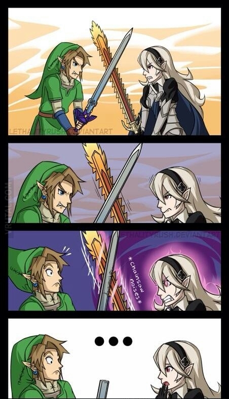 Te hara falta una nueva espada - Meme subido por alex15798 :) Memedroid