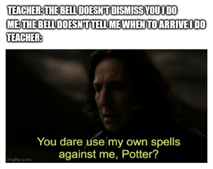 Teacher Bell Memes