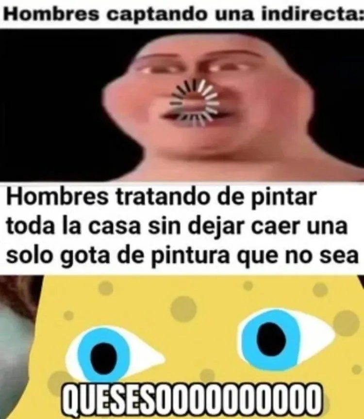 Auxilio, pintamos toda la casa ya no me da risa - Meme subido por ...