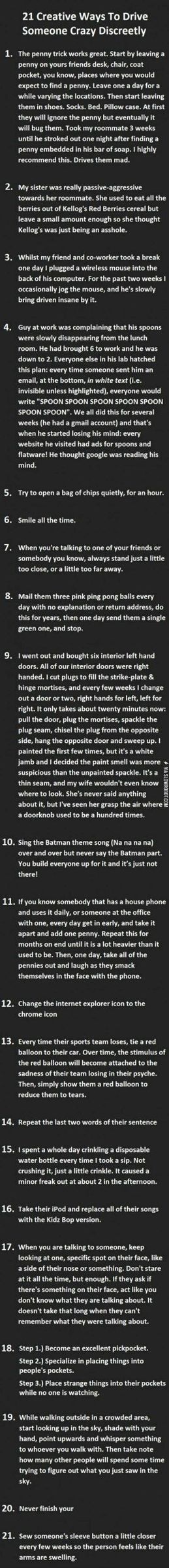 21 pranks - Meme subido por steve.hurst.sh2 :) Memedroid