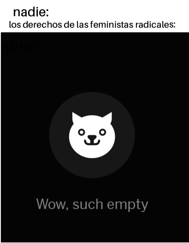 De eso está vacio - Meme subido por Tostapav :) Memedroid
