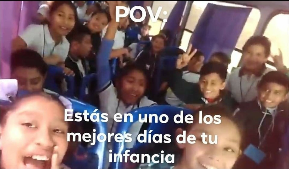 When vas excursión y te la pasas hablando con tu mejor amigo - Meme ...