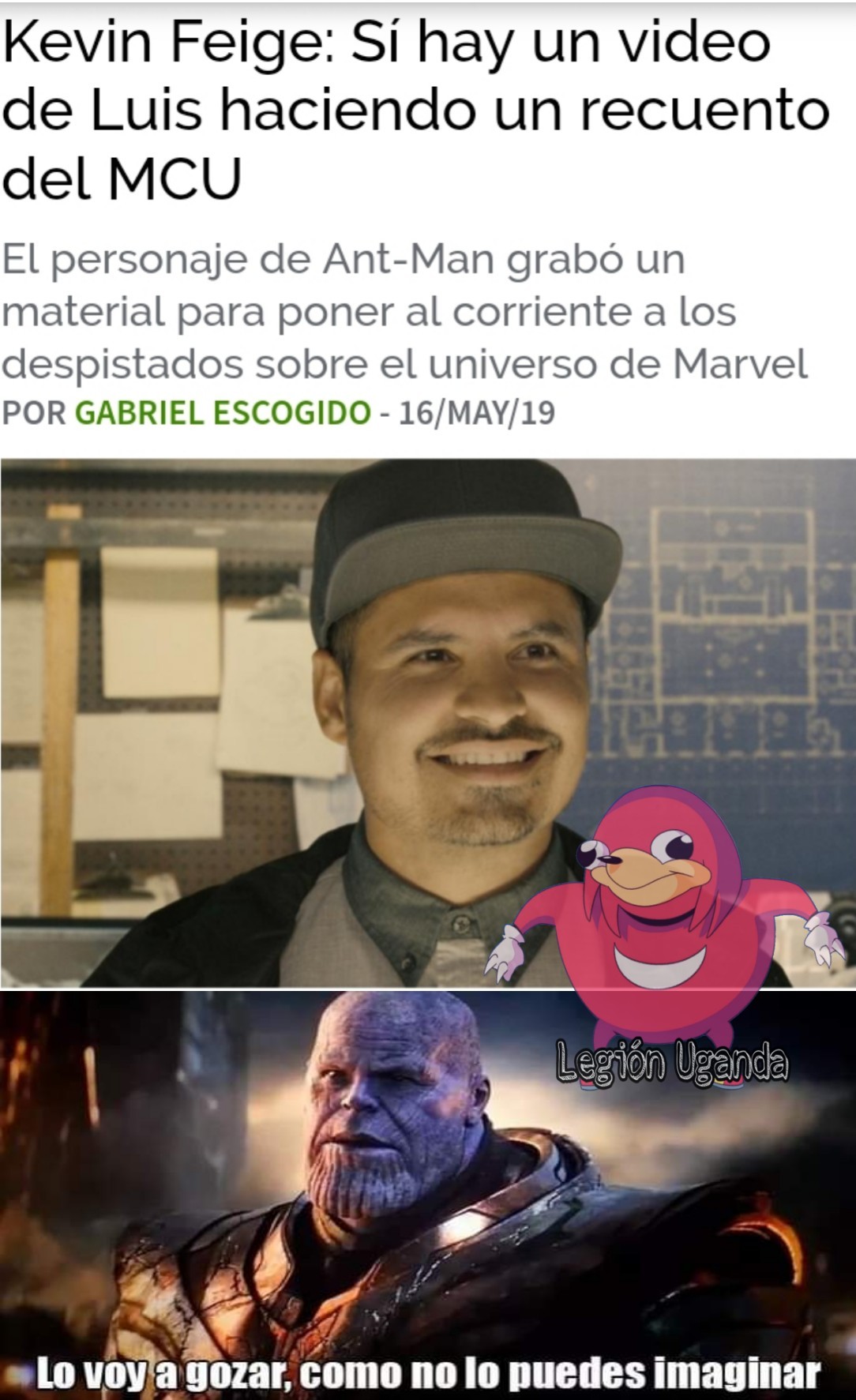 End Game - Meme subido por isaacgamer1314 :) Memedroid