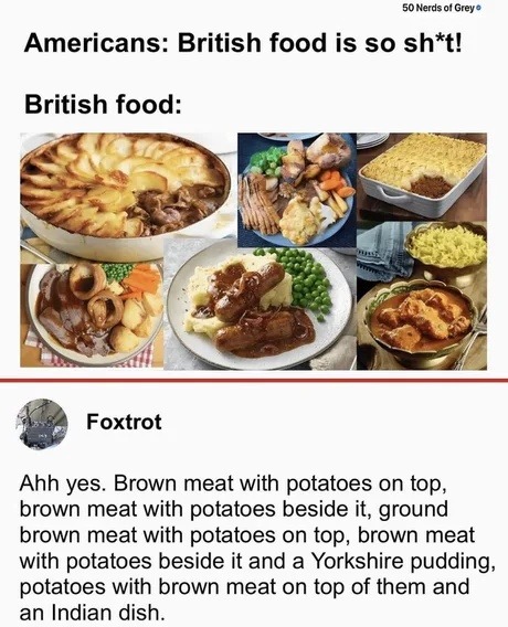 English Food Memes