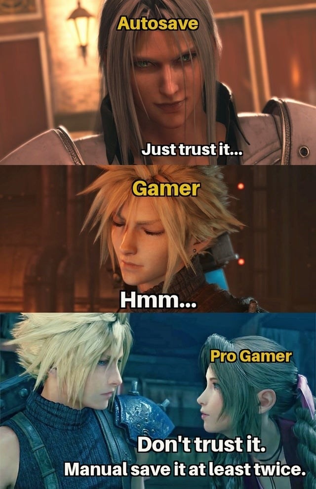 auto save - Meme by memelord713 :) Memedroid