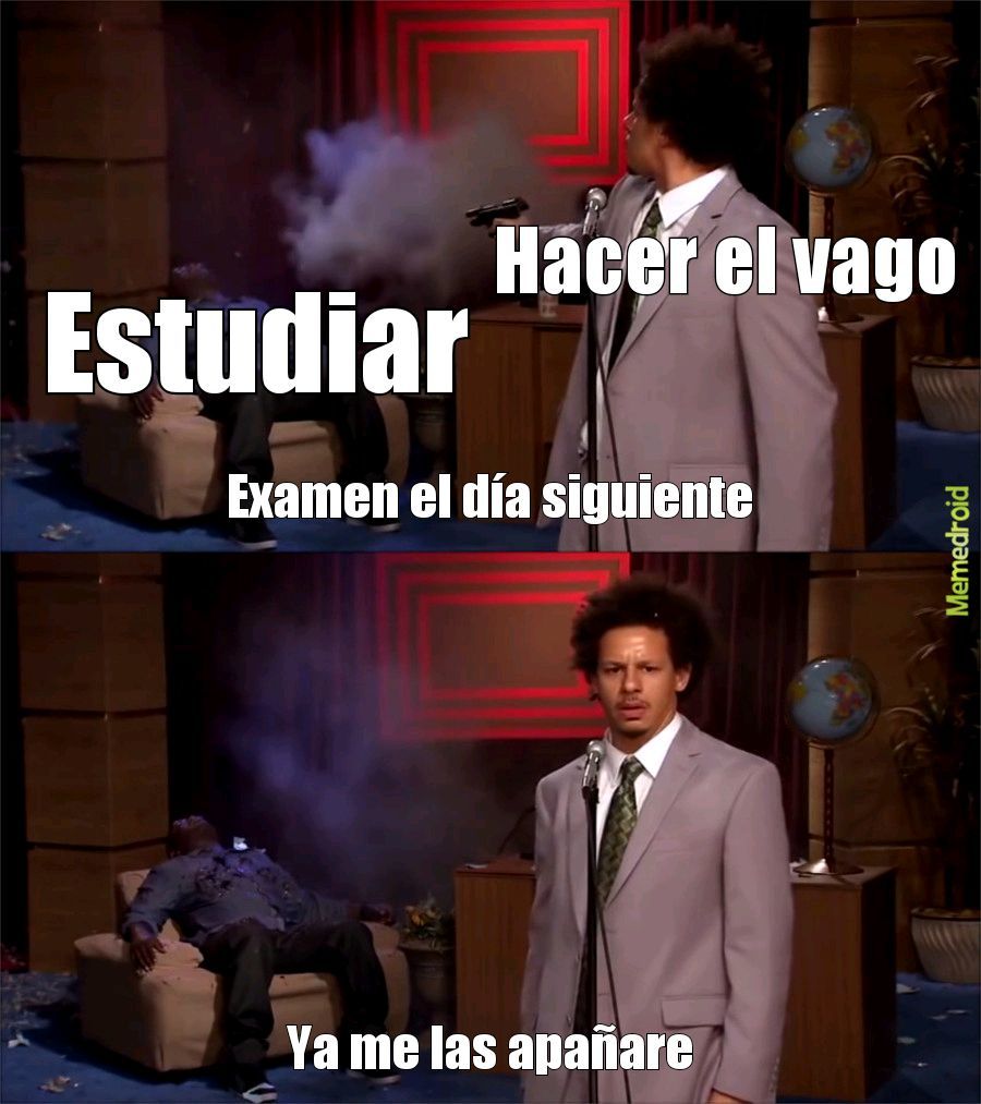 F examen - Meme subido por Zak006p :) Memedroid