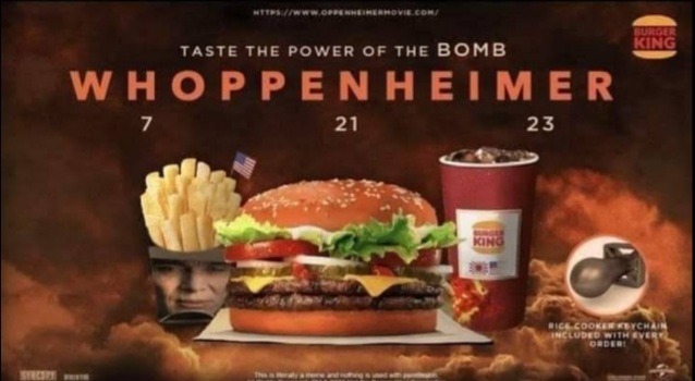 Whoppenheimer - Meme subido por Casca :) Memedroid