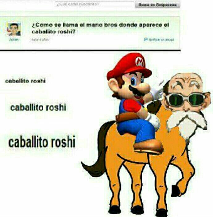Caballito roshi - Meme by Lolagente :) Memedroid