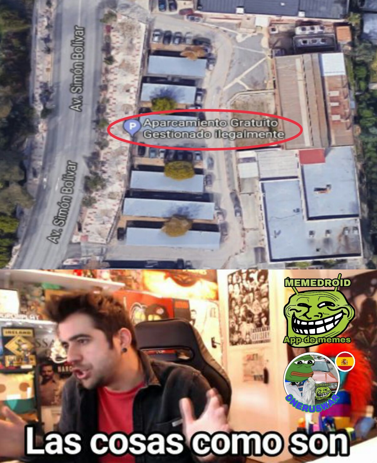 Visto en Google Maps - Meme subido por Oneruswar :) Memedroid