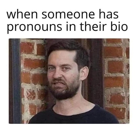 The best Pronouns memes :) Memedroid