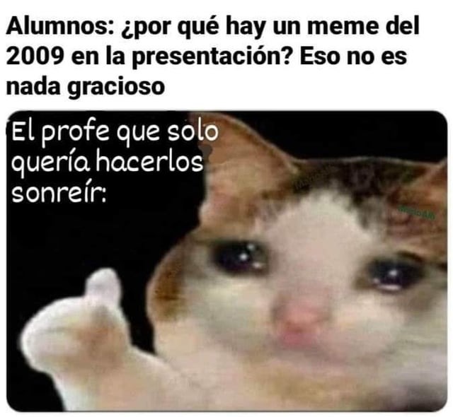 Hay que valorar esos pequeños gestos gente - Meme subido por GXMaycolmc ...