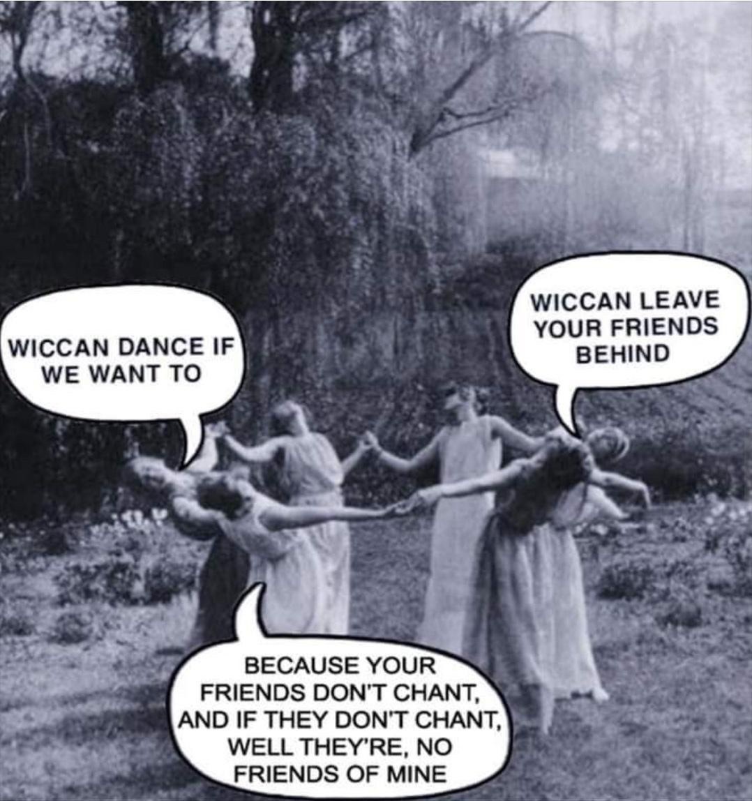 Wiccan dance - Meme subido por tamikins123 :) Memedroid