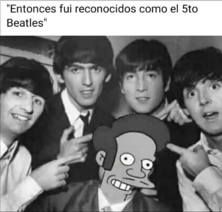 El 5to beatle - Meme subido por wolschaldo :) Memedroid